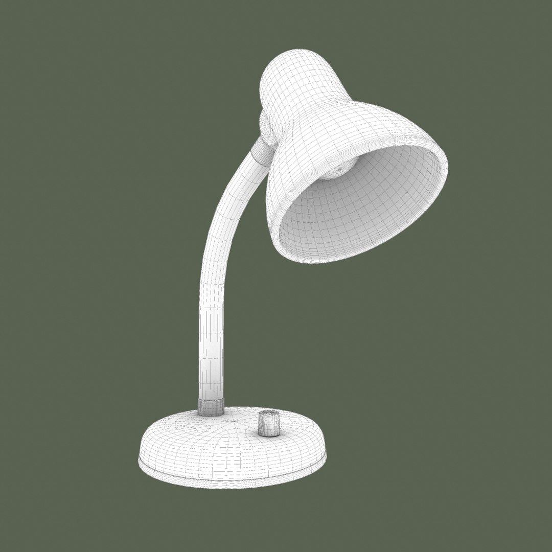 study lamp 3d model
