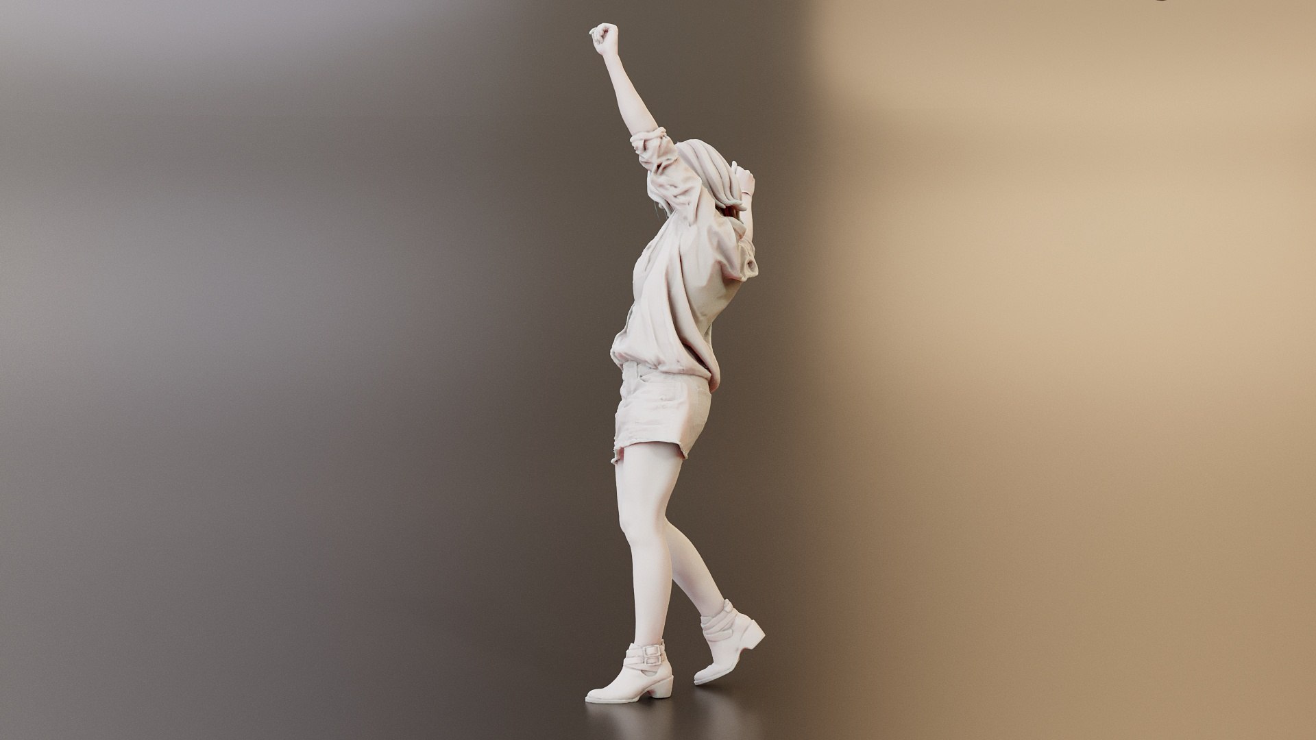 3D Young Woman 3D Scan Model Model - TurboSquid 2061587