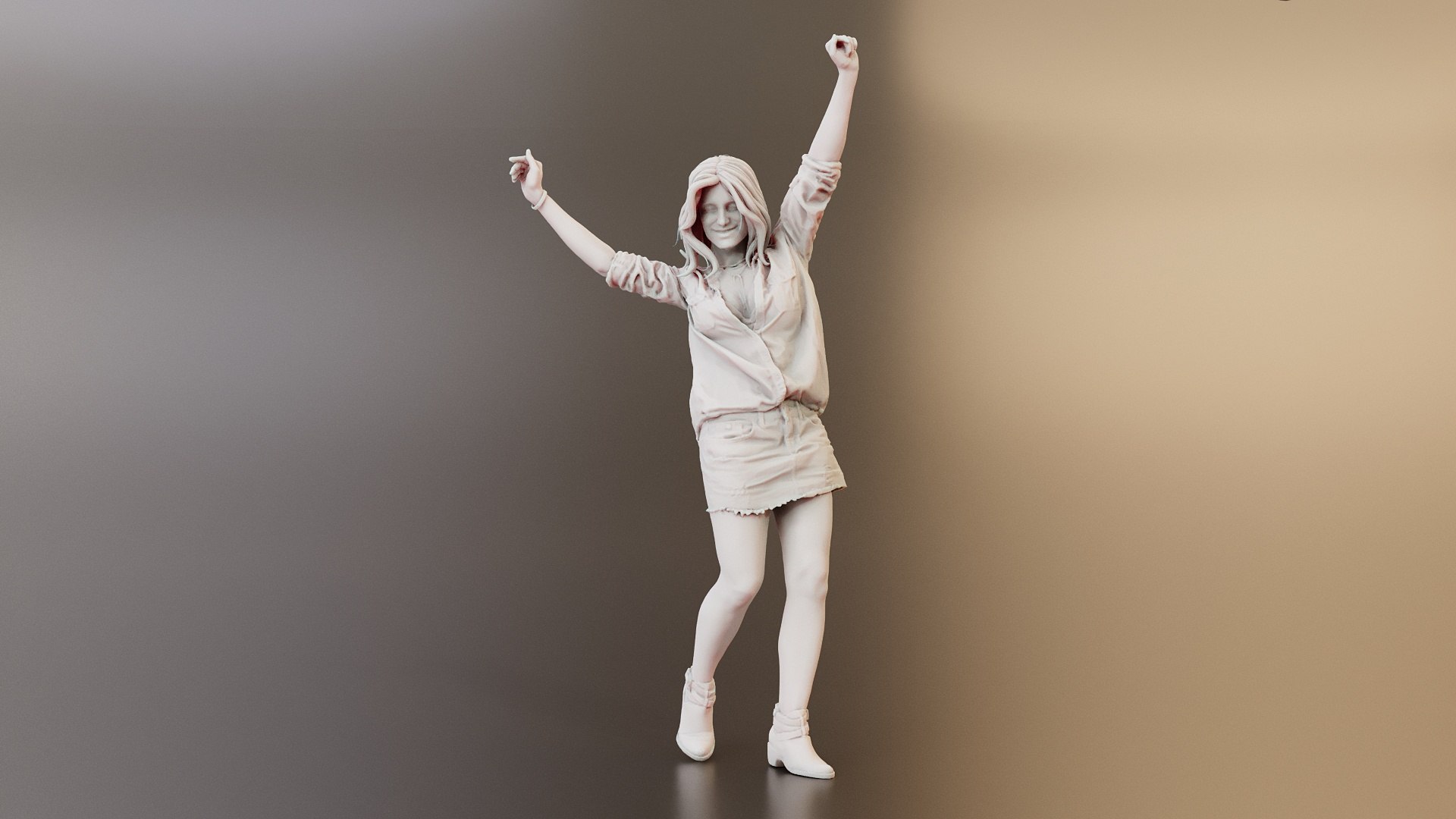 3D Young Woman 3D Scan Model Model - TurboSquid 2061587