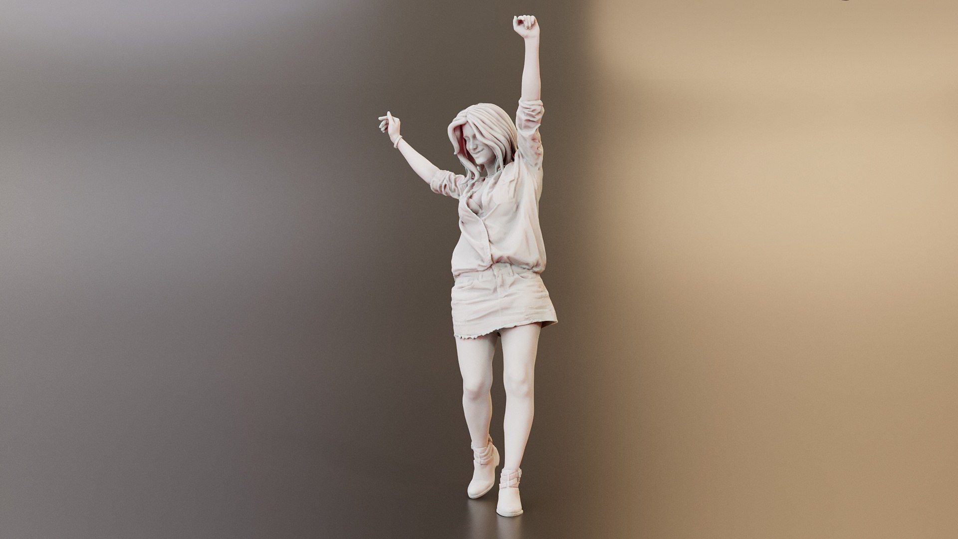 3D Young Woman 3D Scan Model Model - TurboSquid 2061587