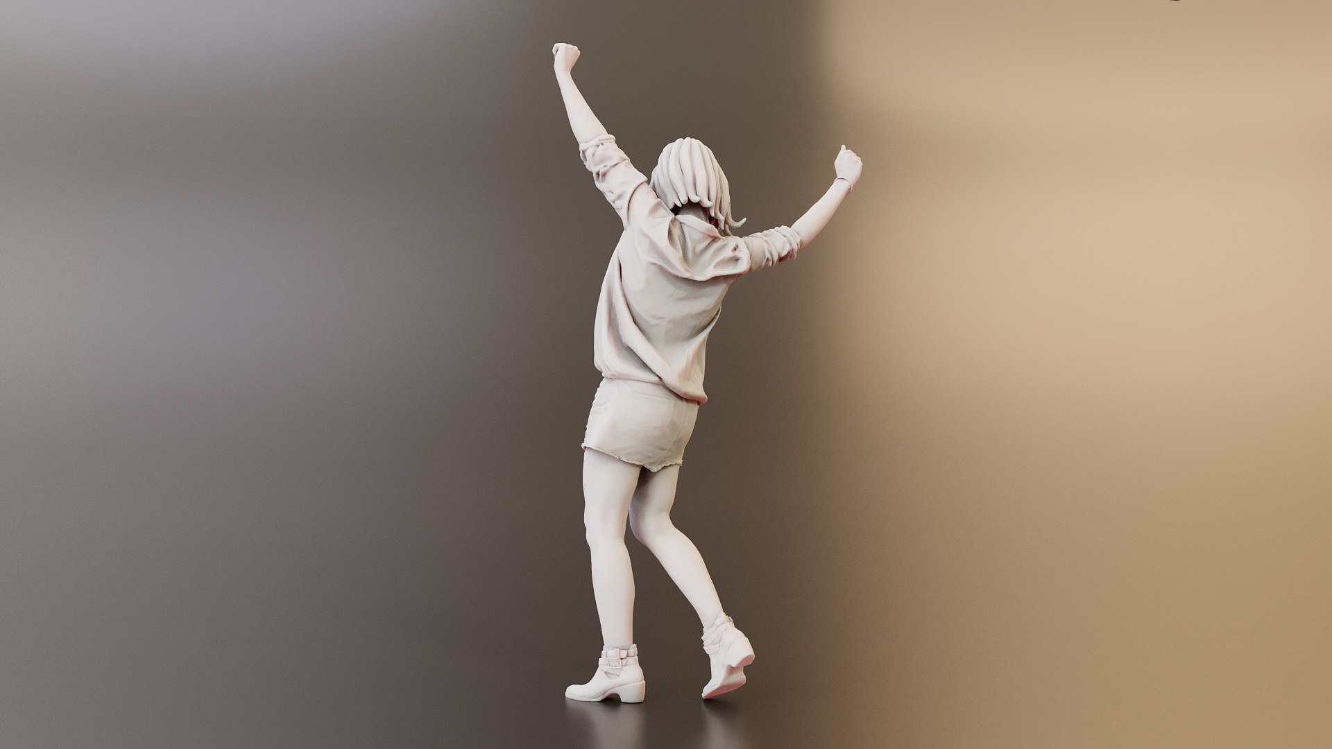 3D Young Woman 3D Scan Model Model - TurboSquid 2061587