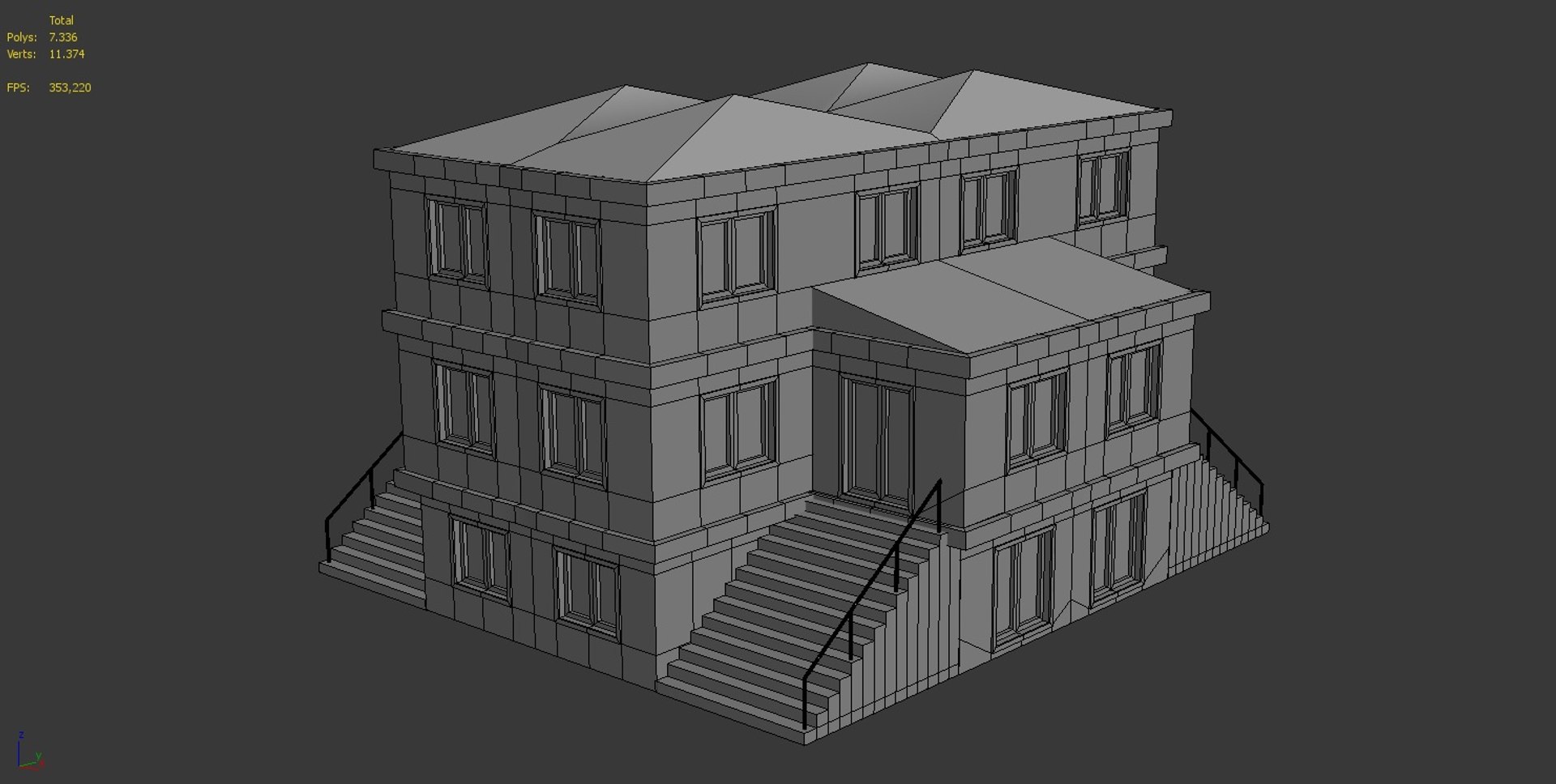 3D Country House 03 Model - TurboSquid 1868104