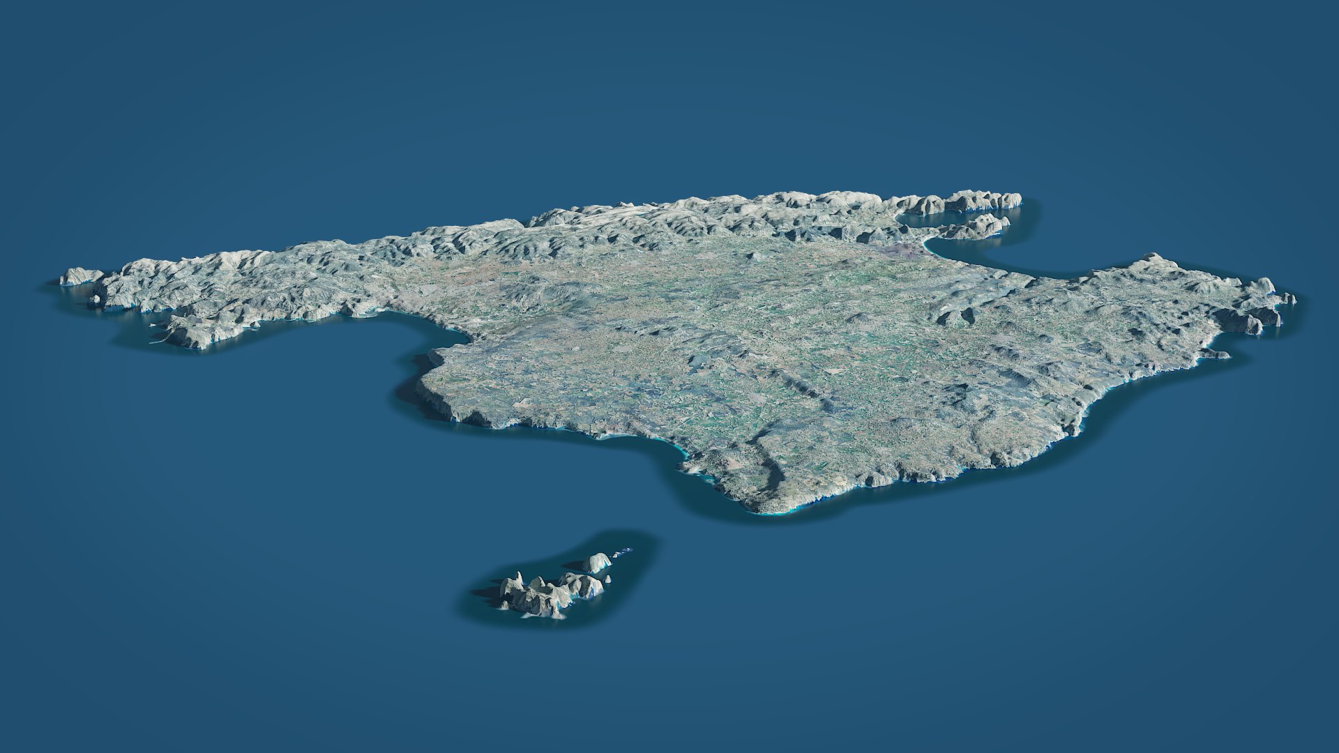 Majorca Island Photorealistic 16k Model - TurboSquid 1605998