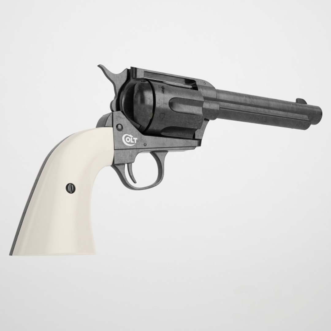 Colt Peacemaker Model - TurboSquid 1171073