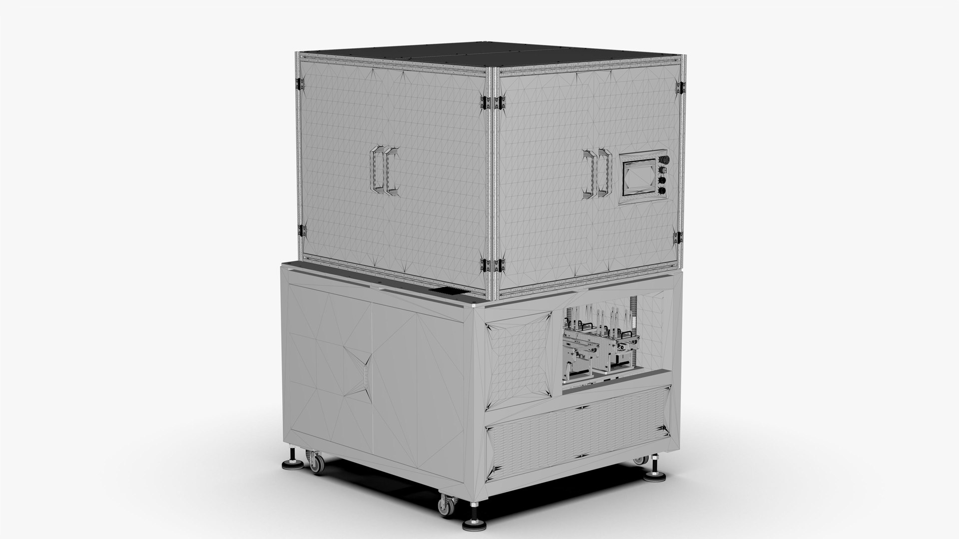 3D Model Automatic Integrated Capacitor Resistance Inductor Robot Transfer Machine - TurboSquid ...