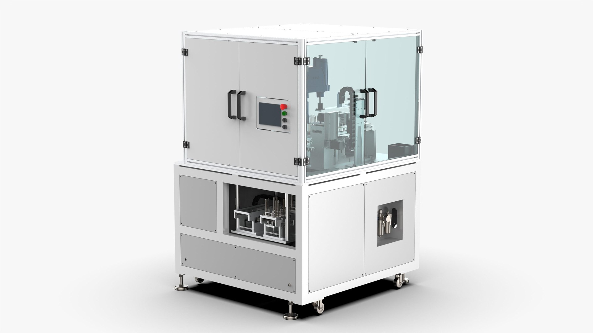 3D Model Automatic Integrated Capacitor Resistance Inductor Robot Transfer Machine - TurboSquid ...