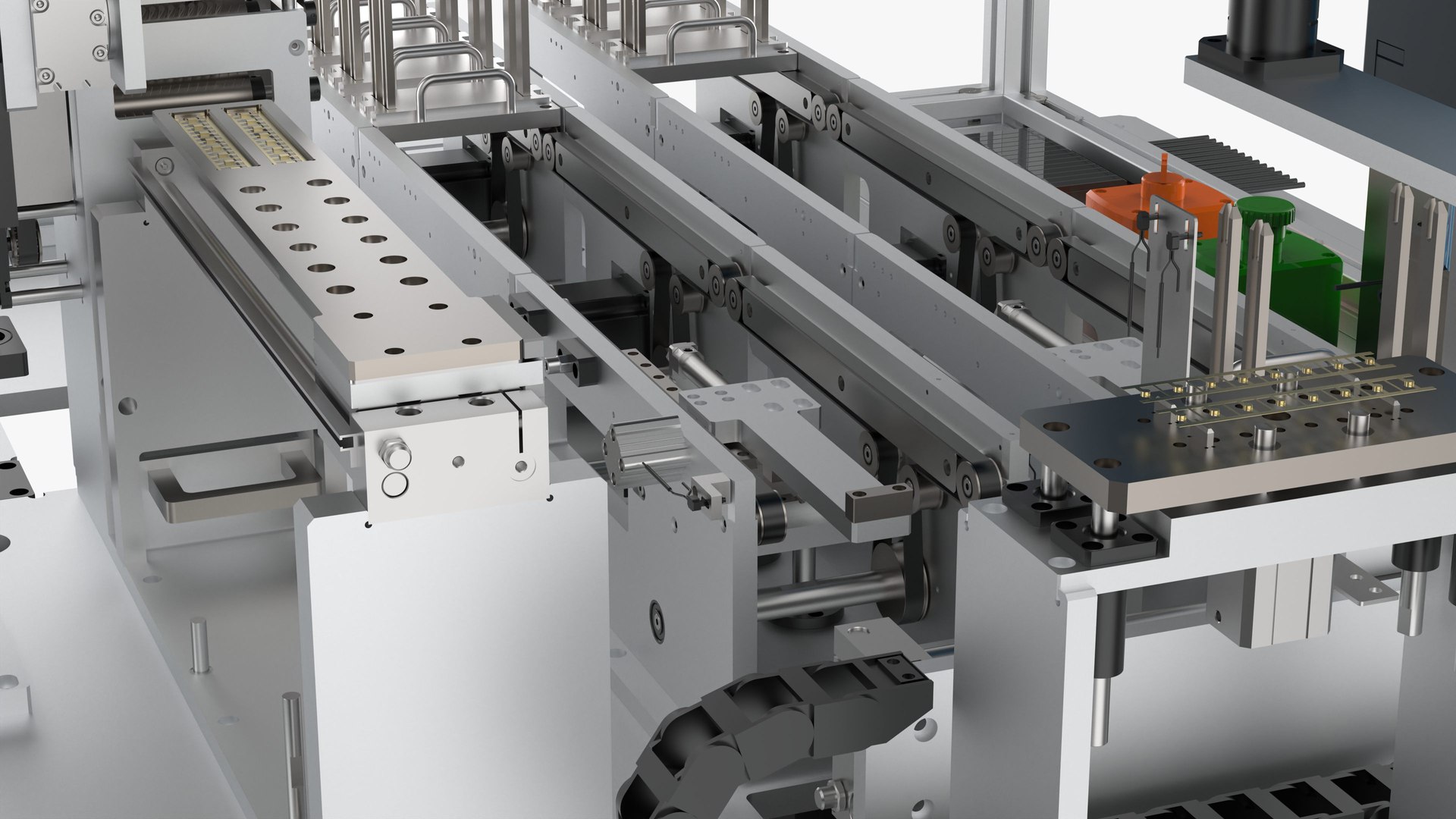 3D Model Automatic Integrated Capacitor Resistance Inductor Robot Transfer Machine - TurboSquid ...