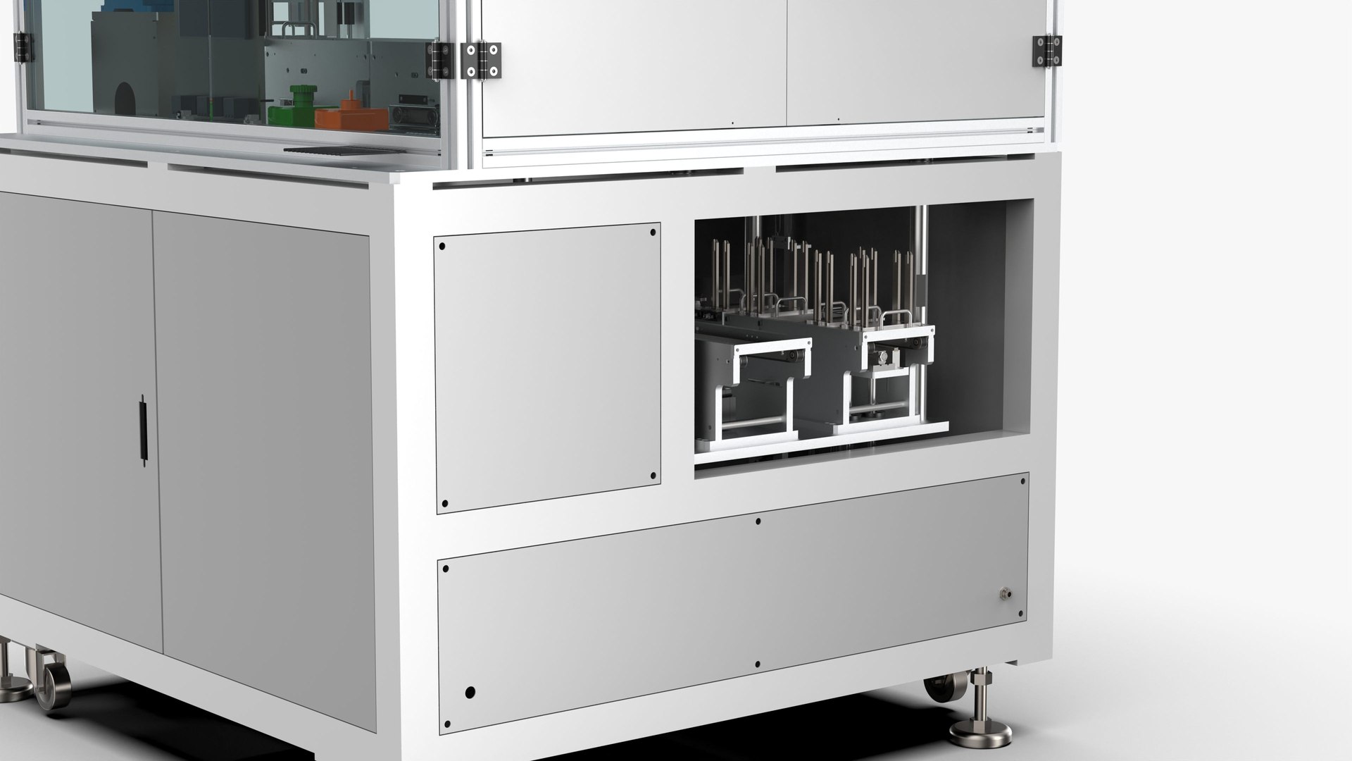 3D Model Automatic Integrated Capacitor Resistance Inductor Robot Transfer Machine - TurboSquid ...