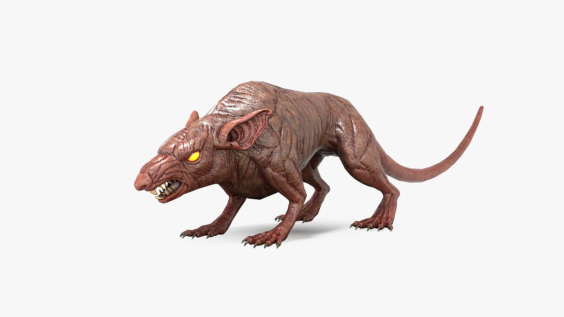 Mutant Rat 3D Model - TurboSquid 2146668