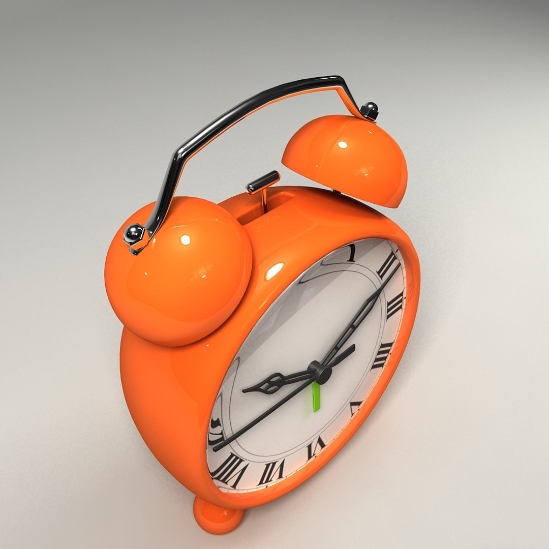 3d Model Of Alarm Clock
