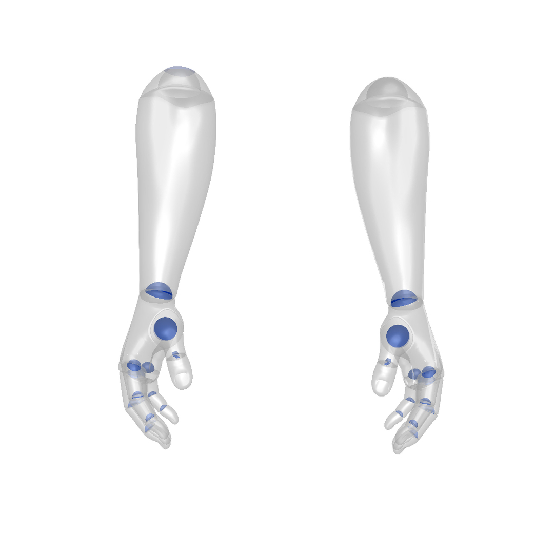 3d Hand Poseable Solidworks