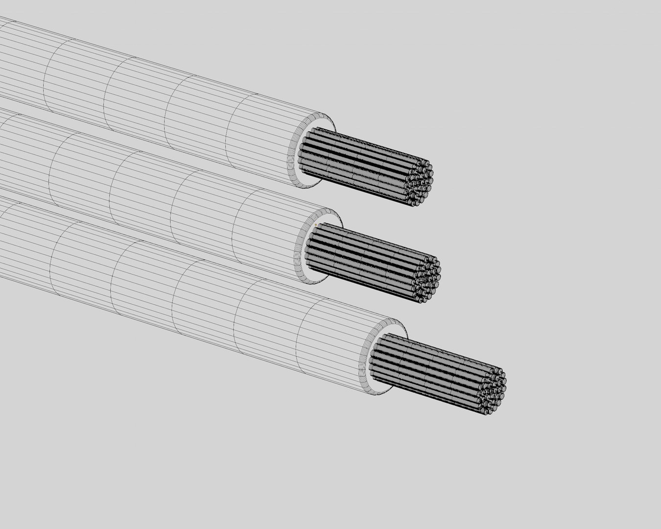 3D Cable Wire Model - TurboSquid 2231955