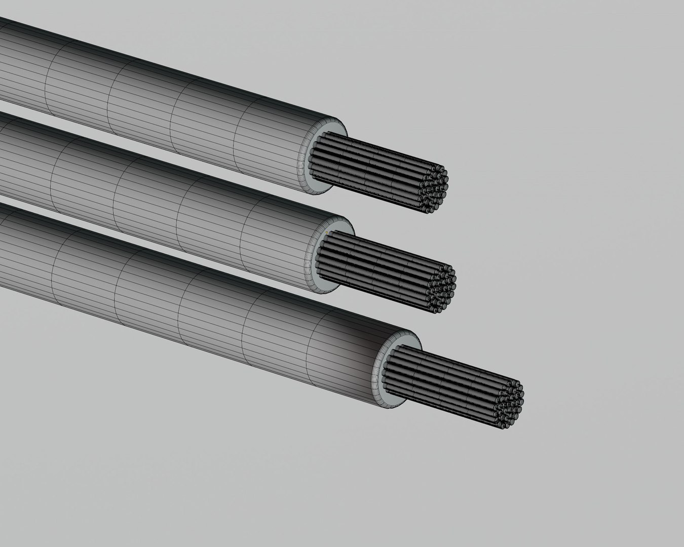 3D Cable Wire Model - TurboSquid 2231955