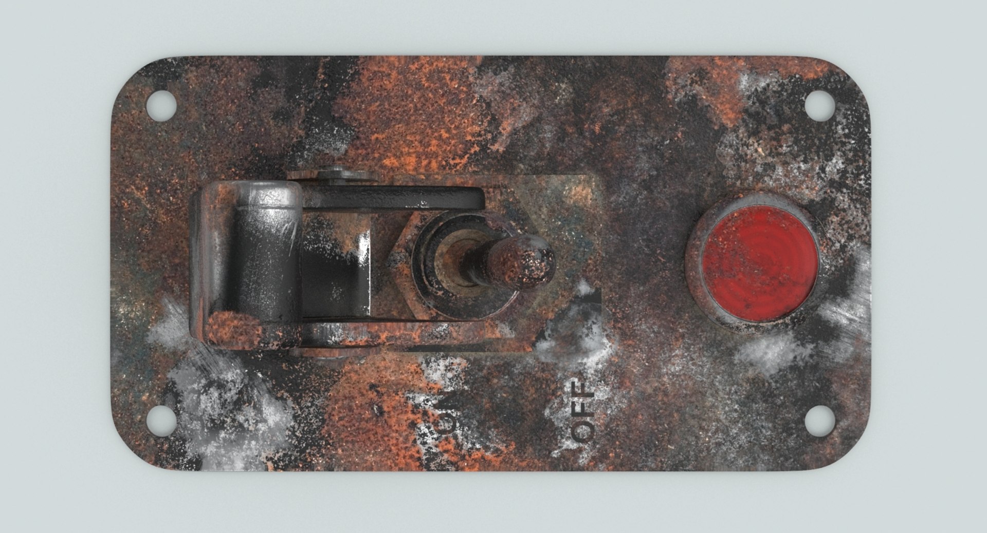 Switch-10-damaged 3D Model - TurboSquid 1226007