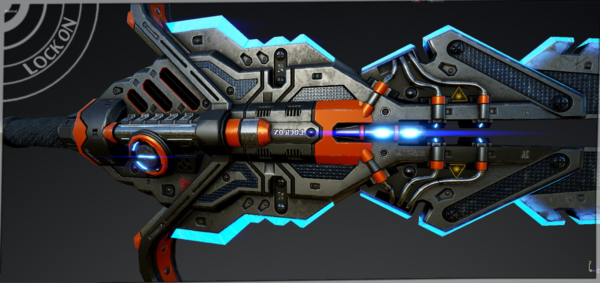 3d Gunblade Gun Blades