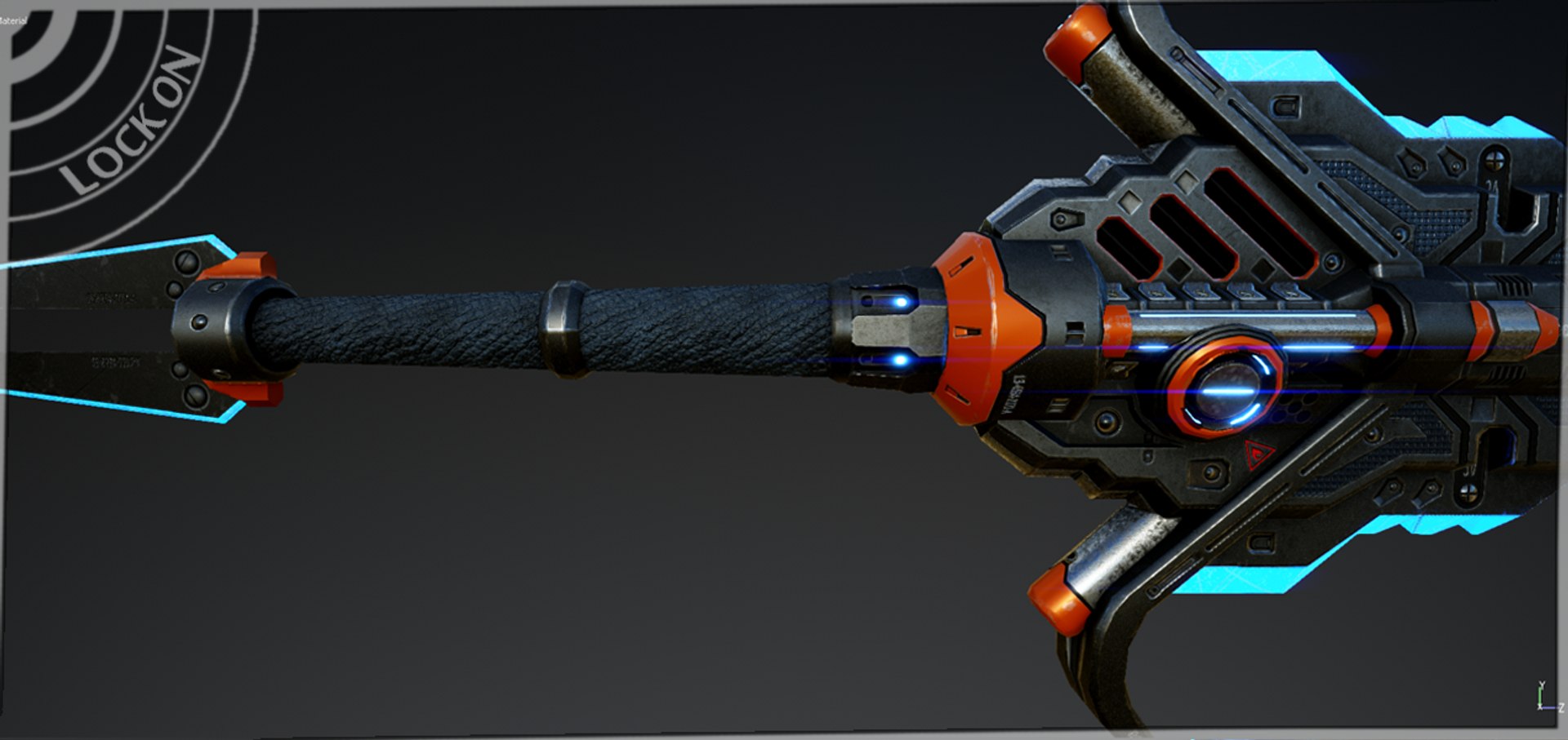 3d Gunblade Gun Blades