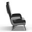 3d Aircraft Passenger Seats Model