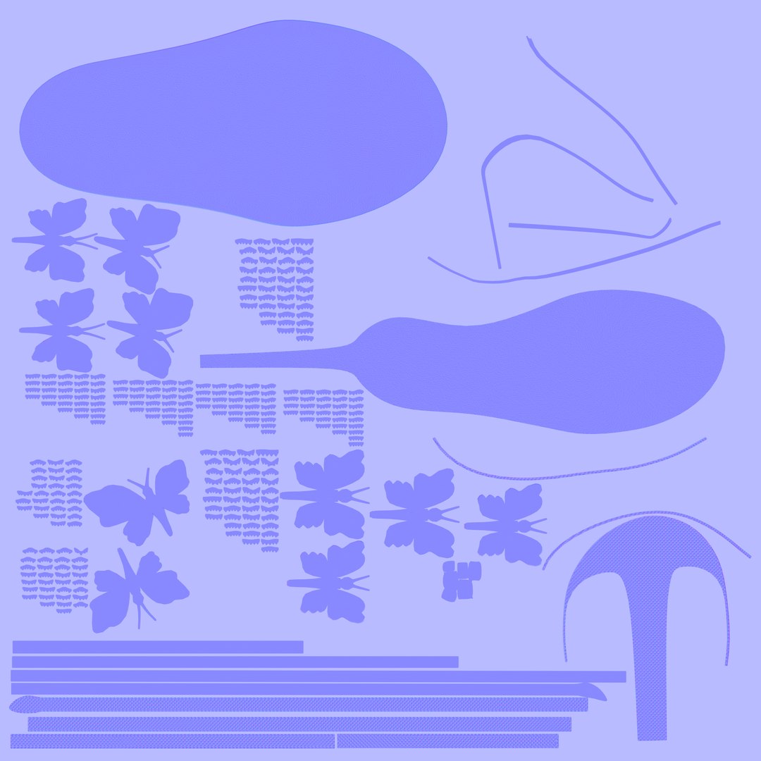3D Butterfly High Heels - TurboSquid 1899056
