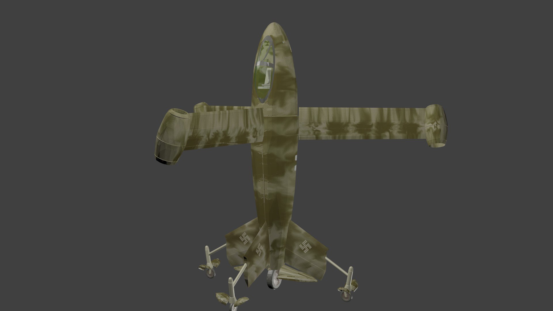Focke Wulf Triebflugel 3D - TurboSquid 1299049