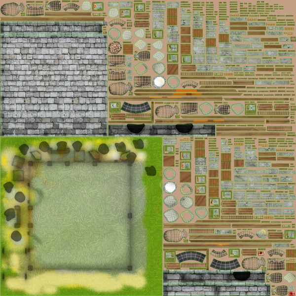 3D game mill model - TurboSquid 1222319