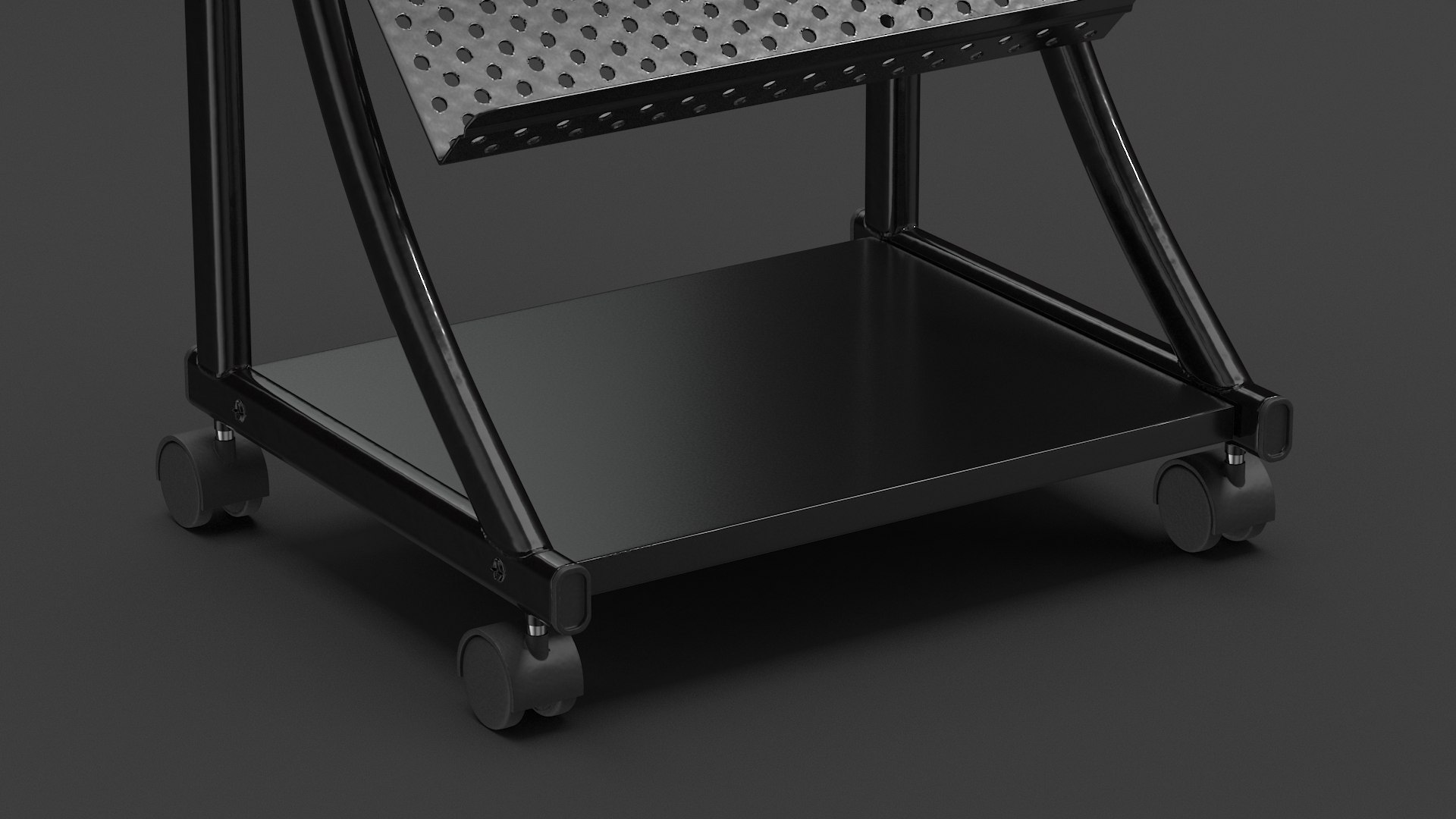 3D Model Magazine Rack Mockup Black - TurboSquid 2068987