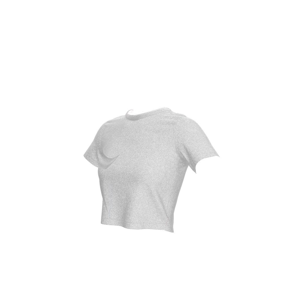 Crop Top Women Marvelous Designer CLO3D 3D Model - TurboSquid 1931522