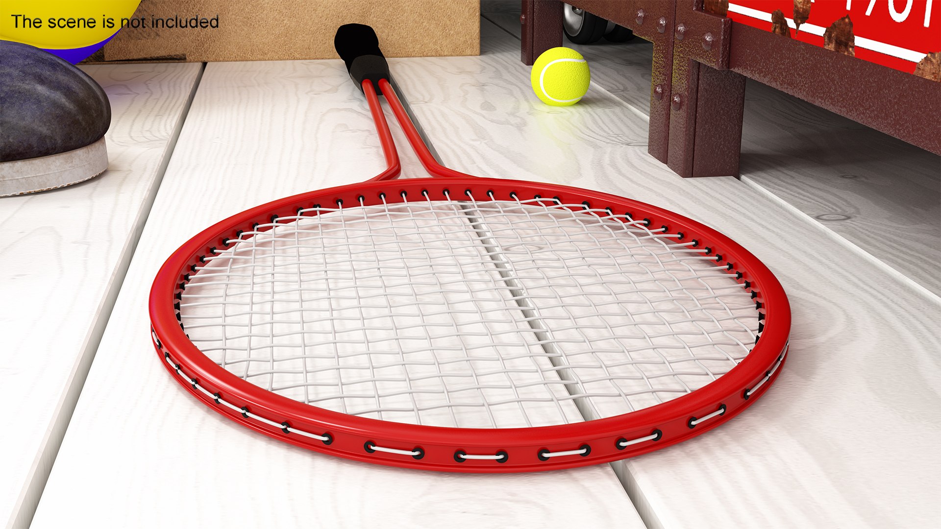 Badminton Racket Model - TurboSquid 2120438