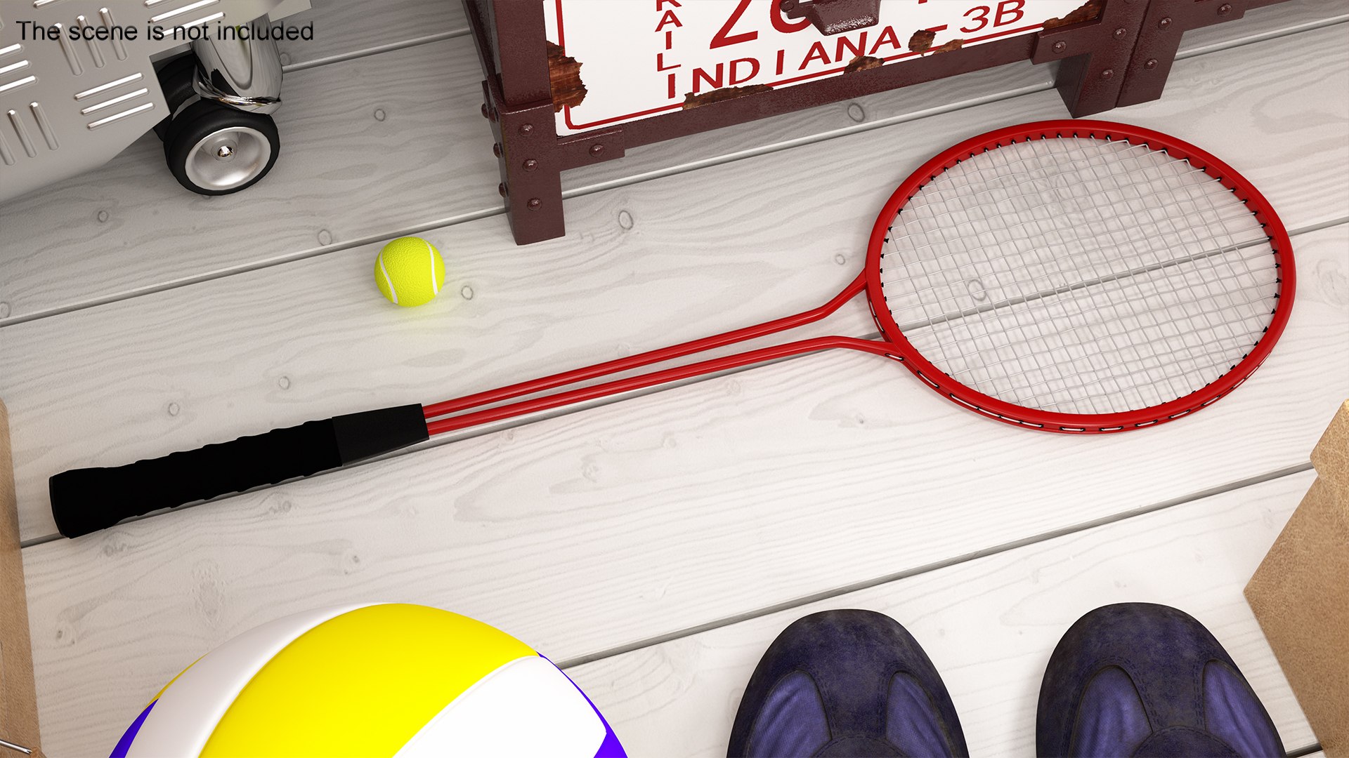 Badminton Racket Model - TurboSquid 2120438