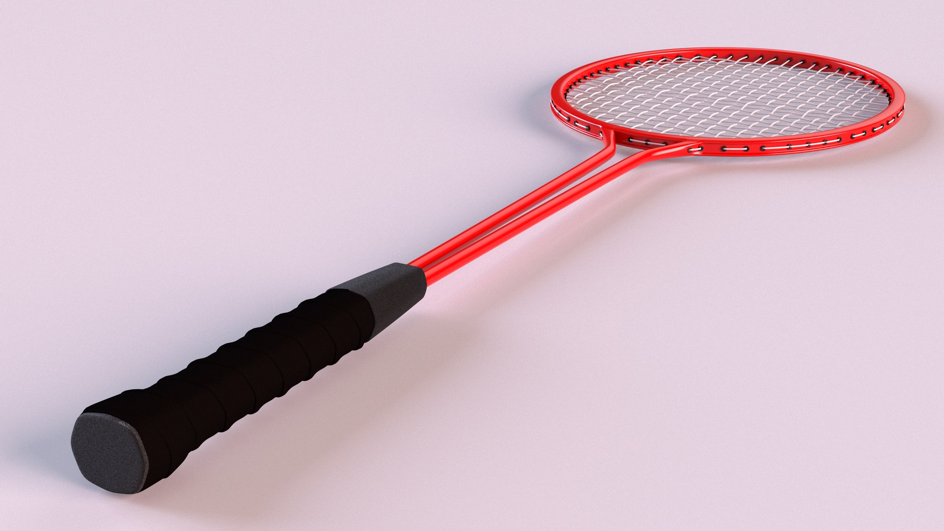 Badminton Racket Model - TurboSquid 2120438