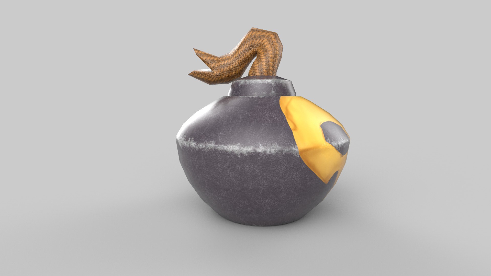 Stylized Bomb 3D - TurboSquid 1844736