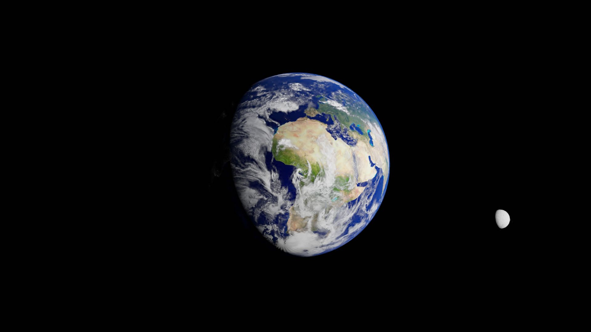 3D Realistic Earth Moon Resolution - TurboSquid 1697797