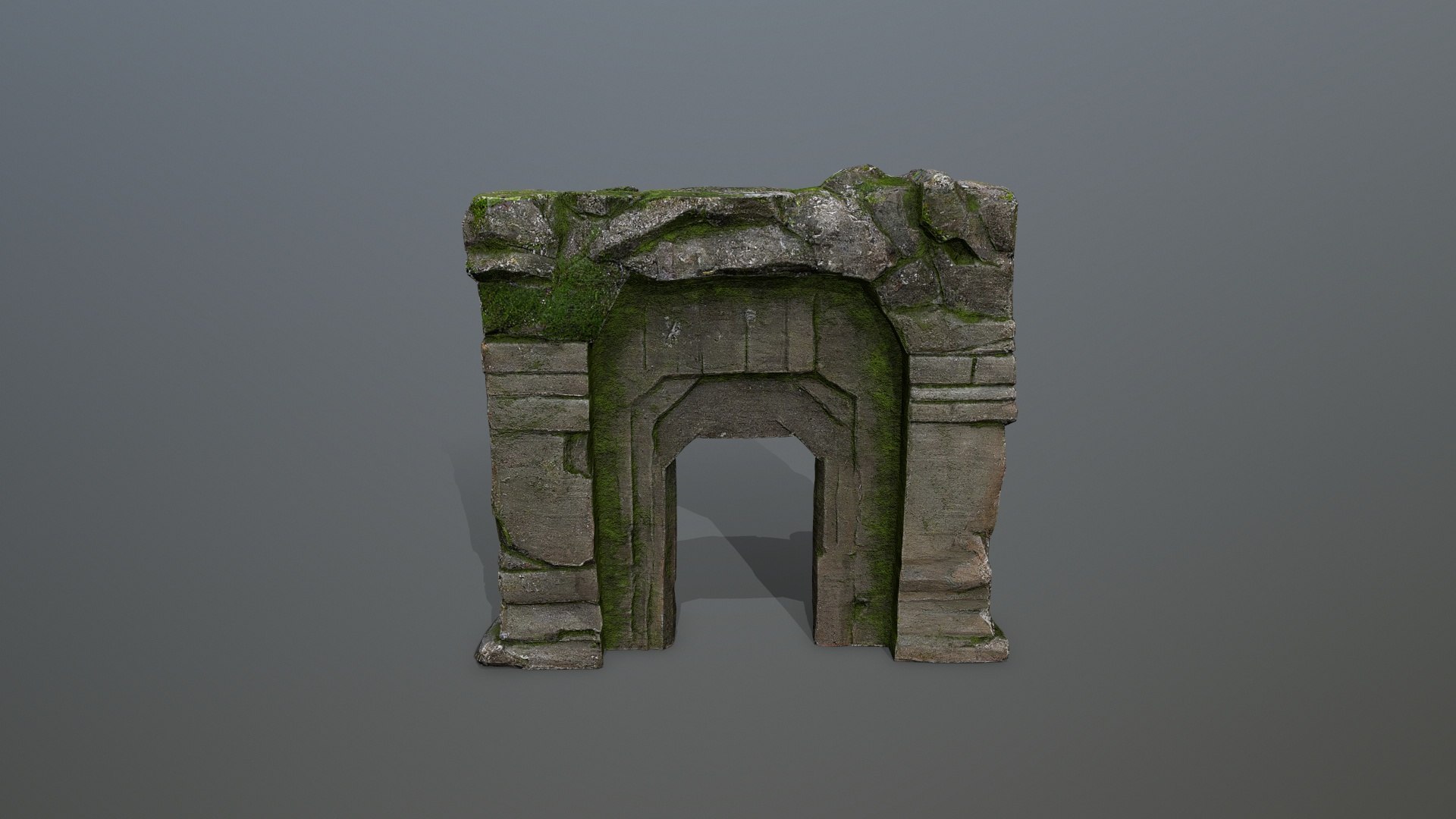 3D Old Ruins Model - TurboSquid 2495254