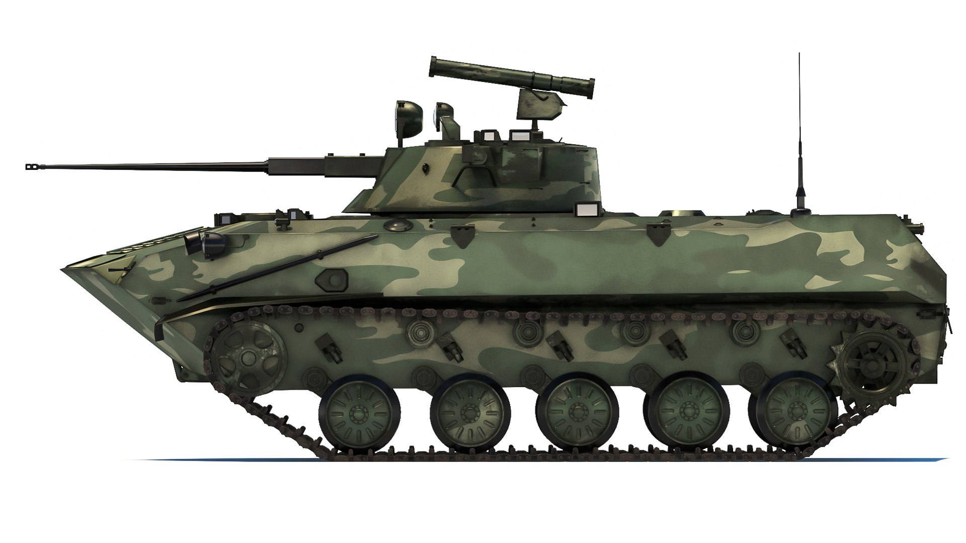 3D Model BMD-2 1985 - TurboSquid 2190565