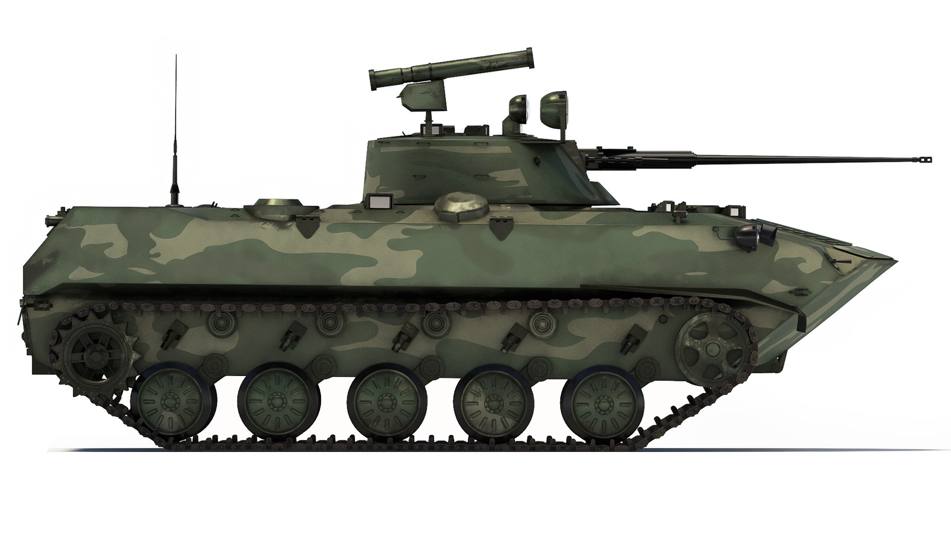 3D Model BMD-2 1985 - TurboSquid 2190565