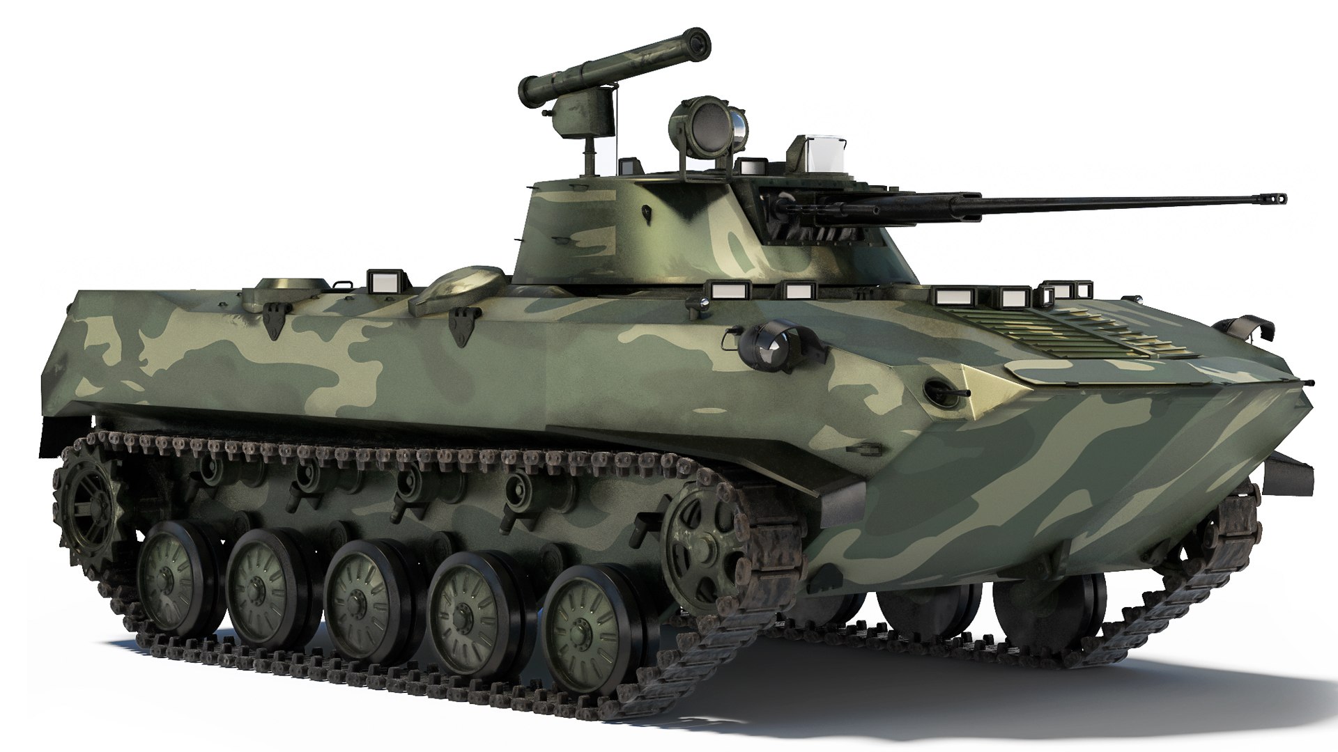 3D Model BMD-2 1985 - TurboSquid 2190565