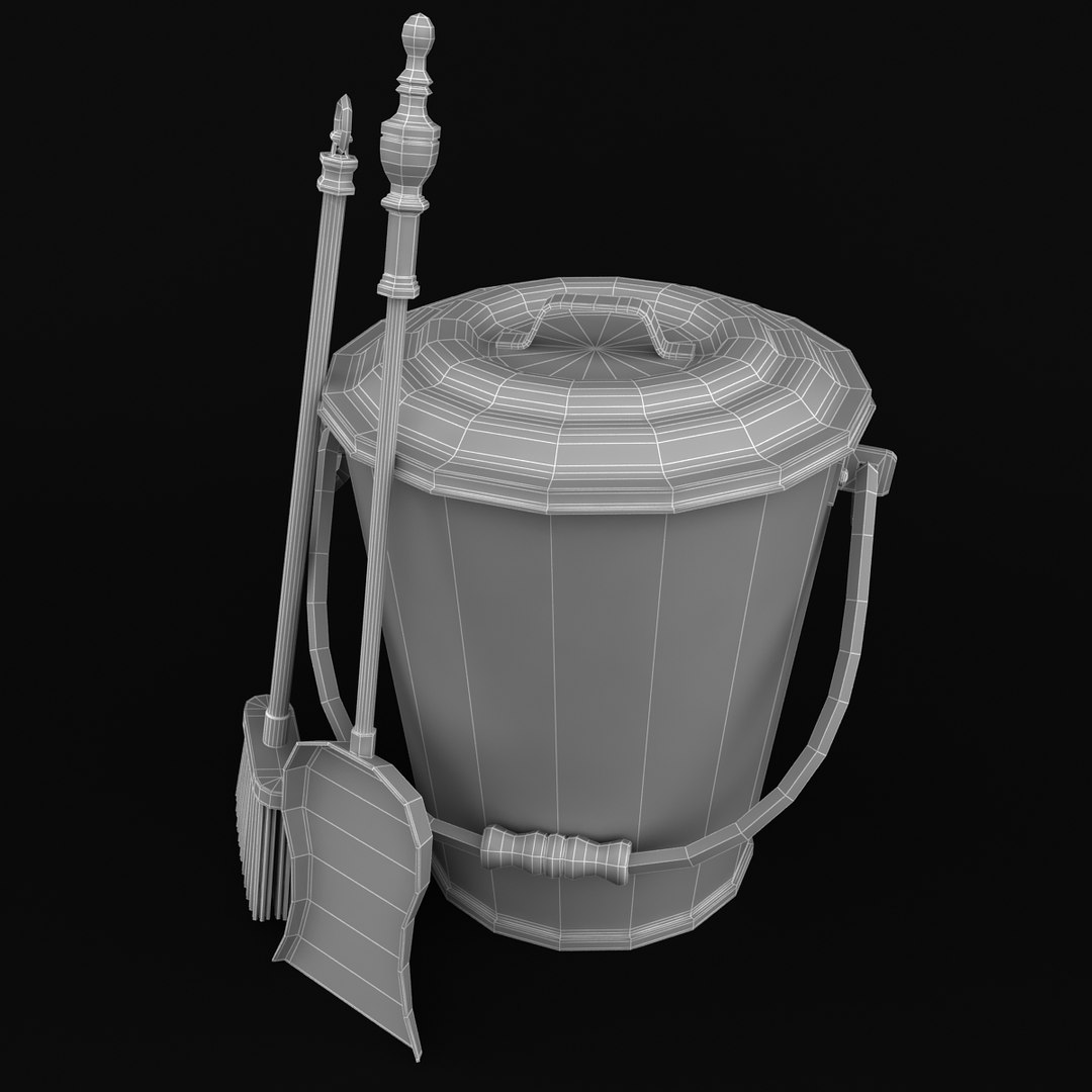 Ash Container 3d Max
