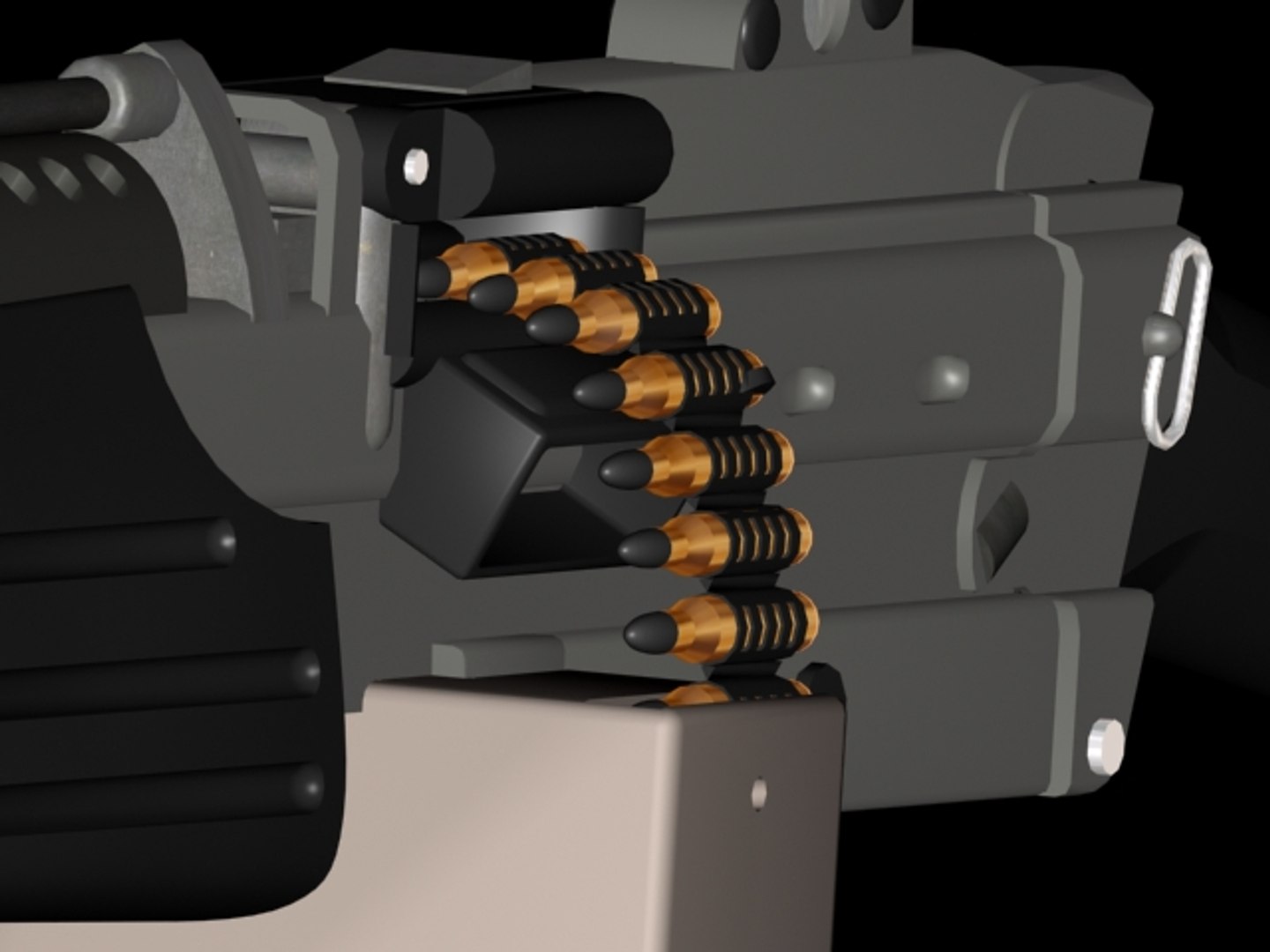 fn gun 3d max