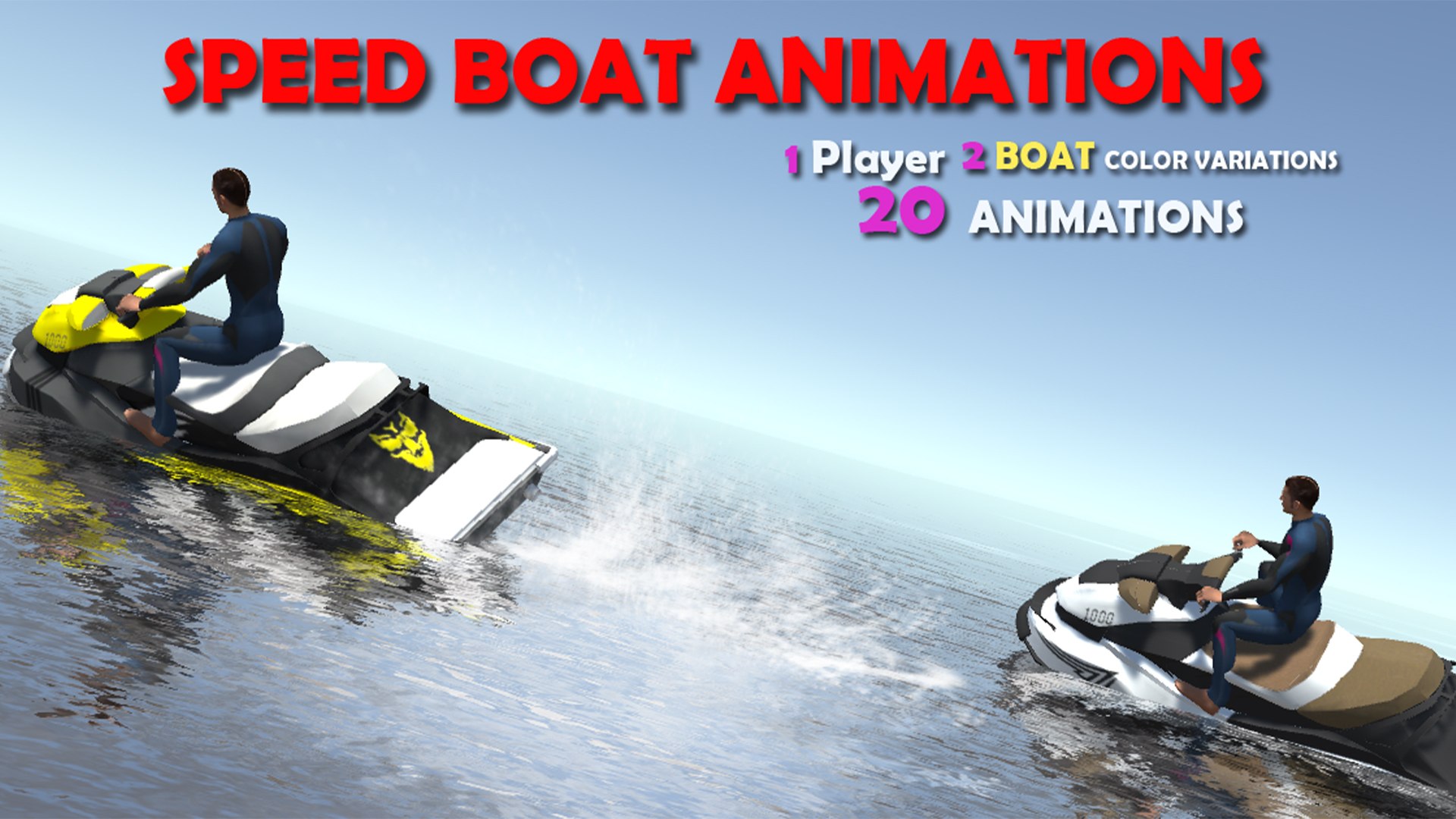 보트 레이싱 애니메이션 3D 모델 - TurboSquid 1868993