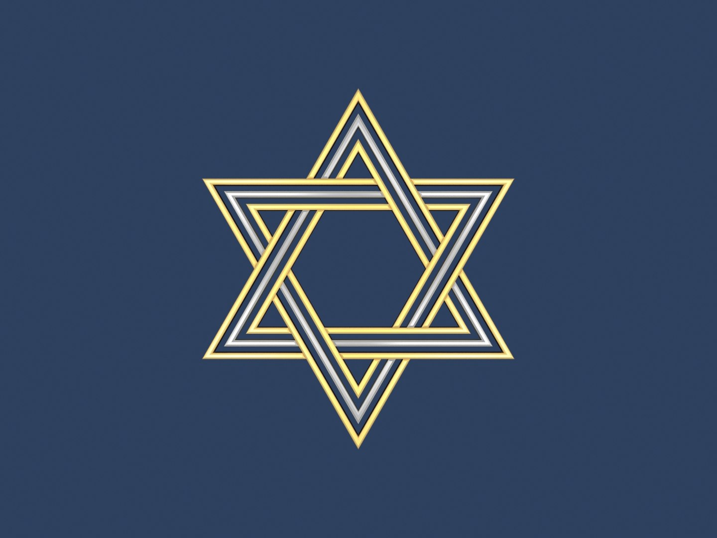 3D Star David Model - TurboSquid 1429781