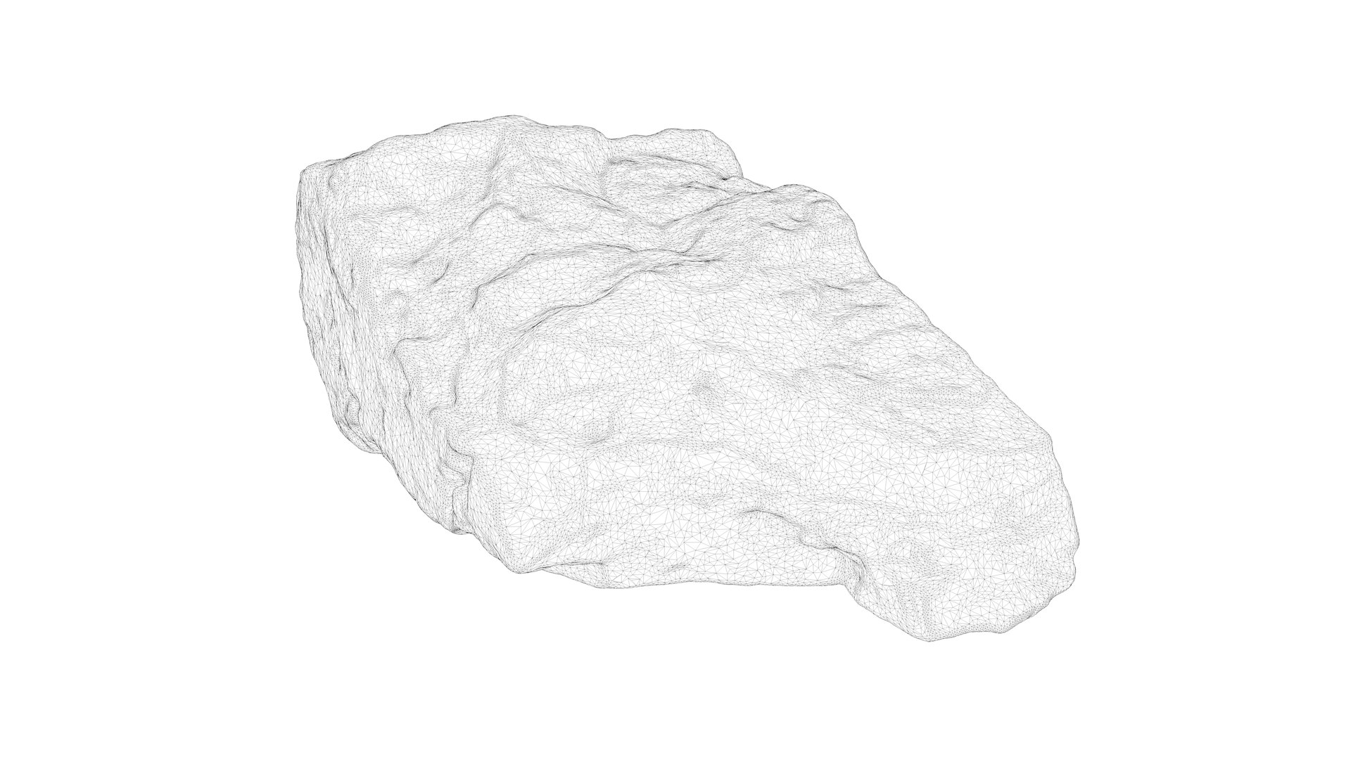 3D Model Photorealistic 3D Scan Of Rock Stone - TurboSquid 2321805