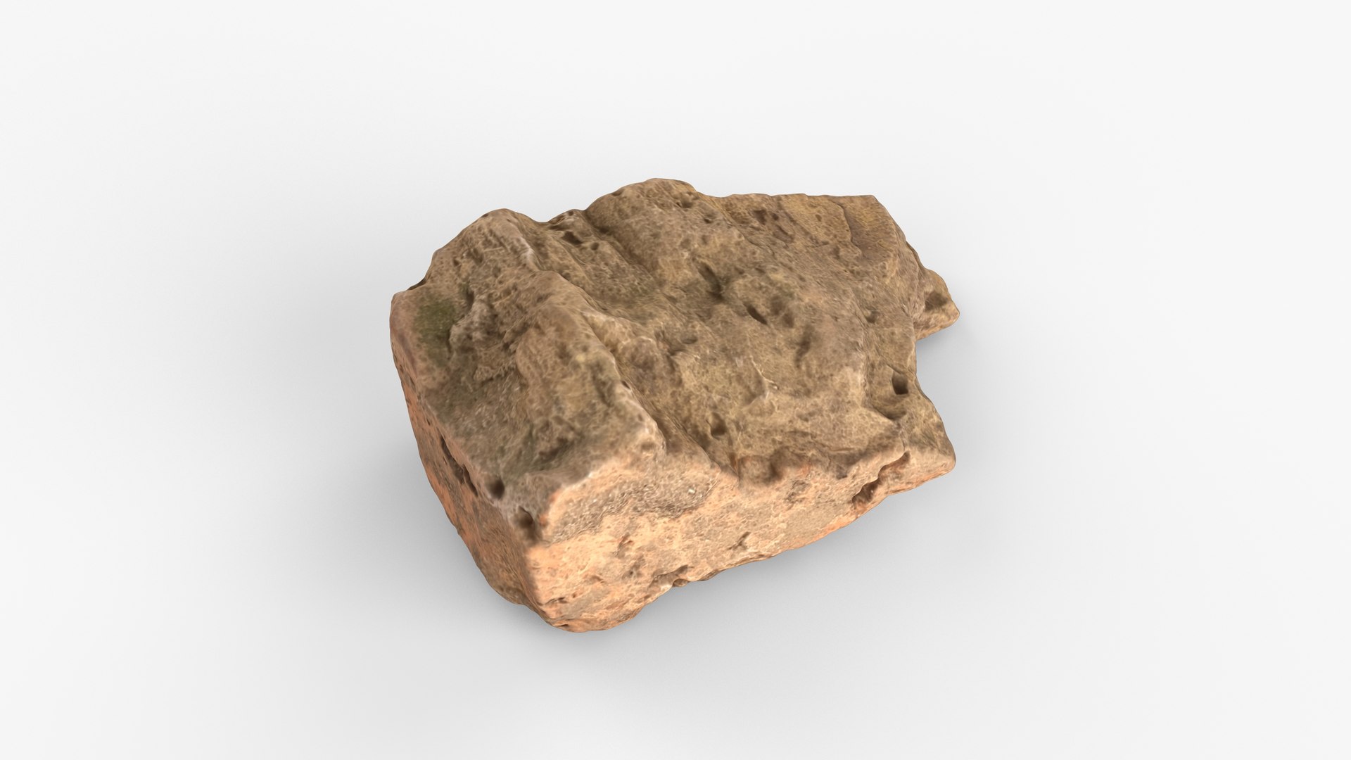 3D Model Photorealistic 3D Scan Of Rock Stone - TurboSquid 2321805