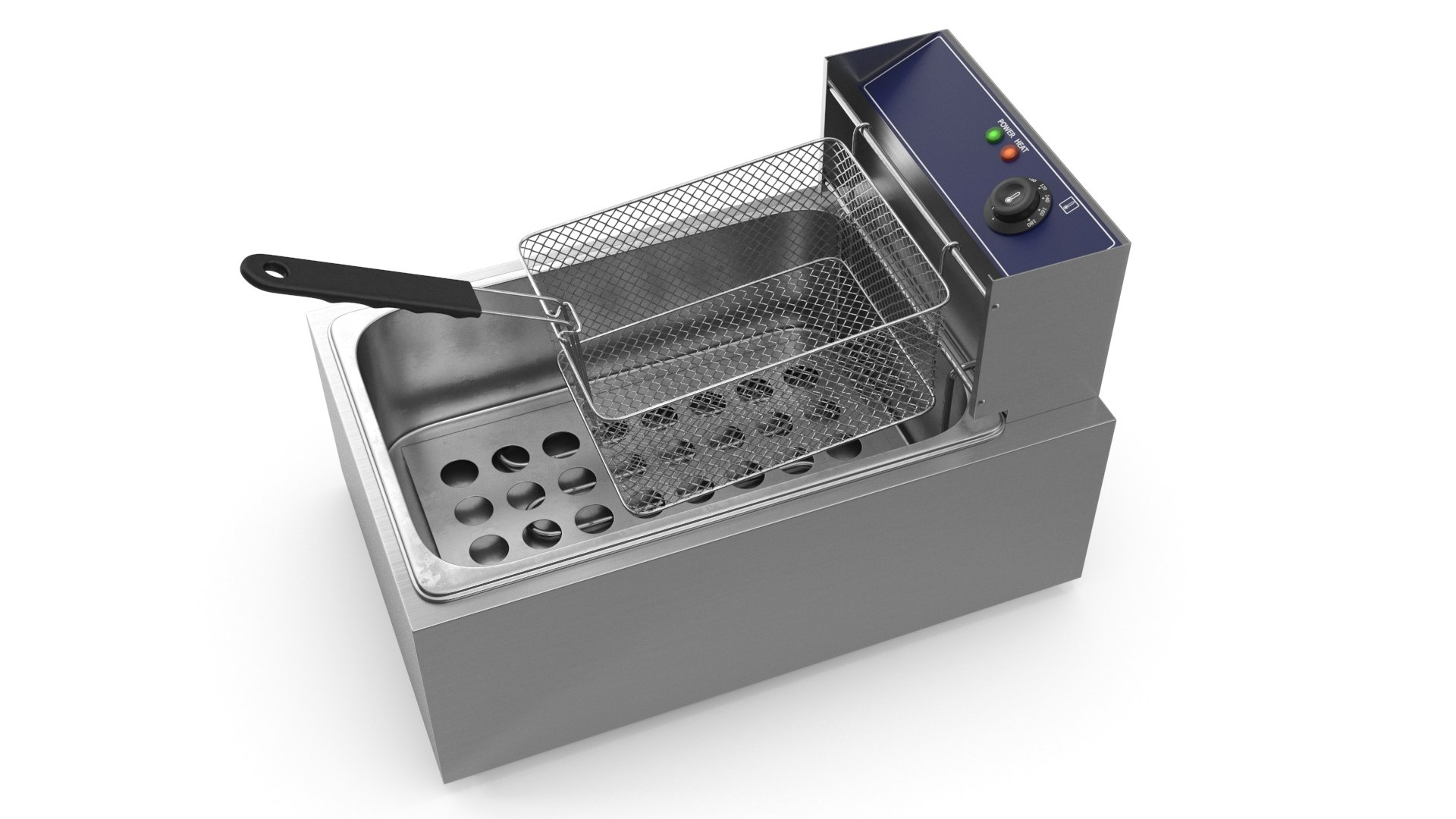 3D Deep Fryer Model - TurboSquid 2132646