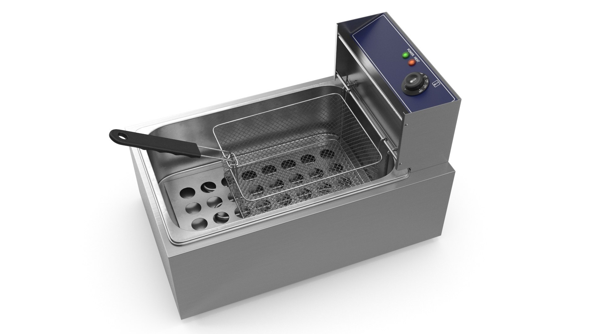 3D Deep Fryer Model - TurboSquid 2132646