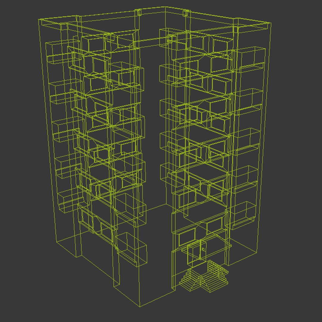 3d Russian Block Tower
