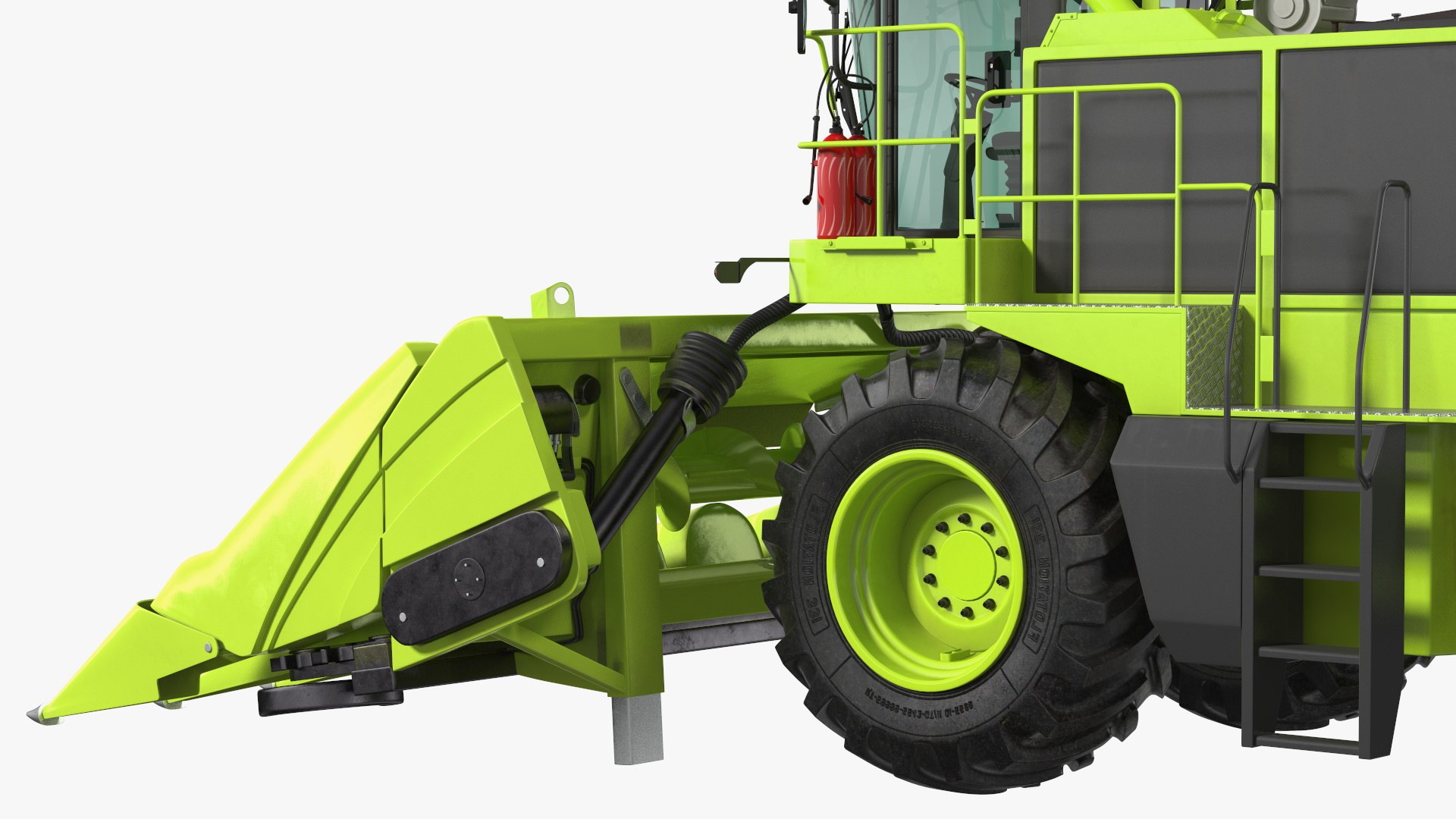 3D Harvester with Corn Header 6 Rows New model - TurboSquid 1803806