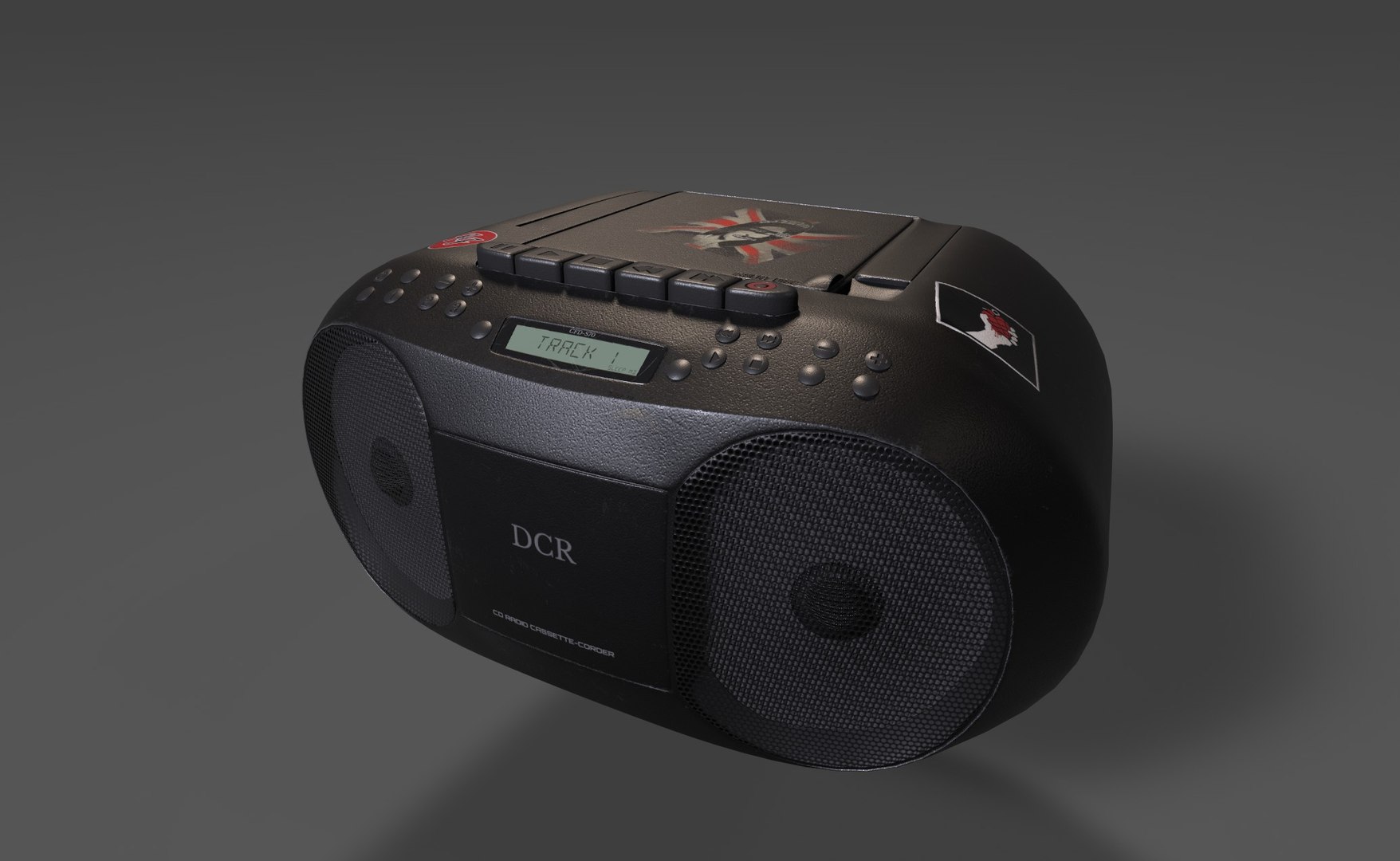 2000s Boombox 3D Model - TurboSquid 1655623