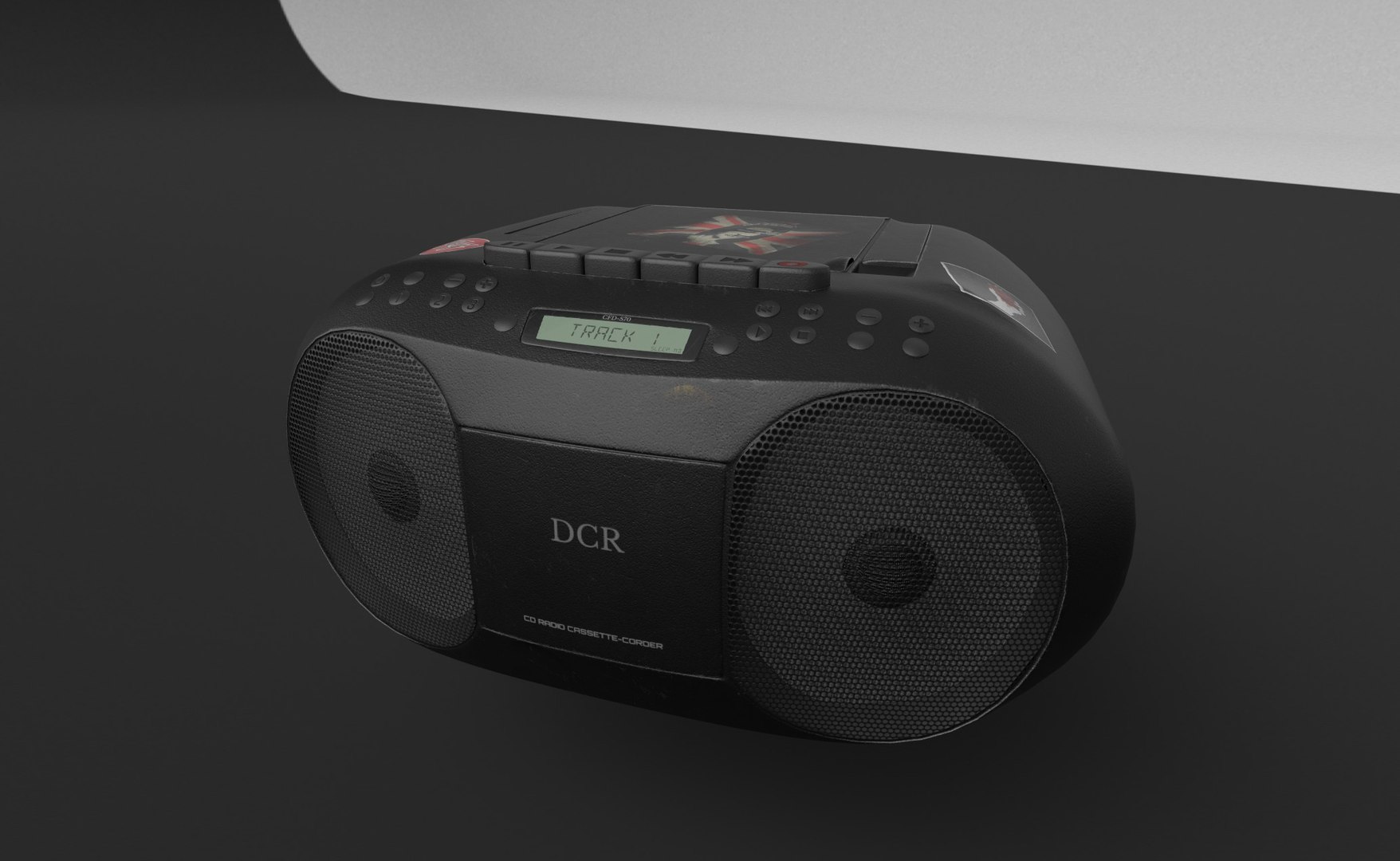 2000s Boombox 3D Model - TurboSquid 1655623