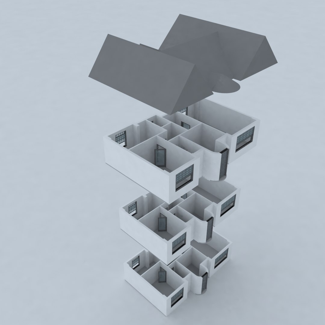 3D Villa 46 Model - TurboSquid 1862457