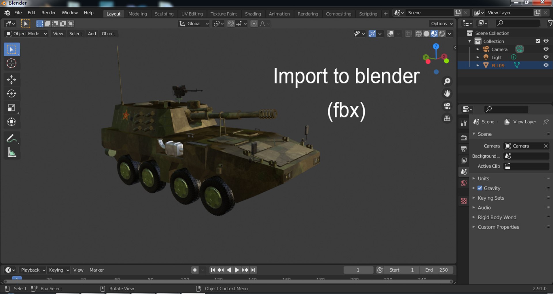 Chinese PLL09 Self Propelled Howitzer 3D - TurboSquid 2207146