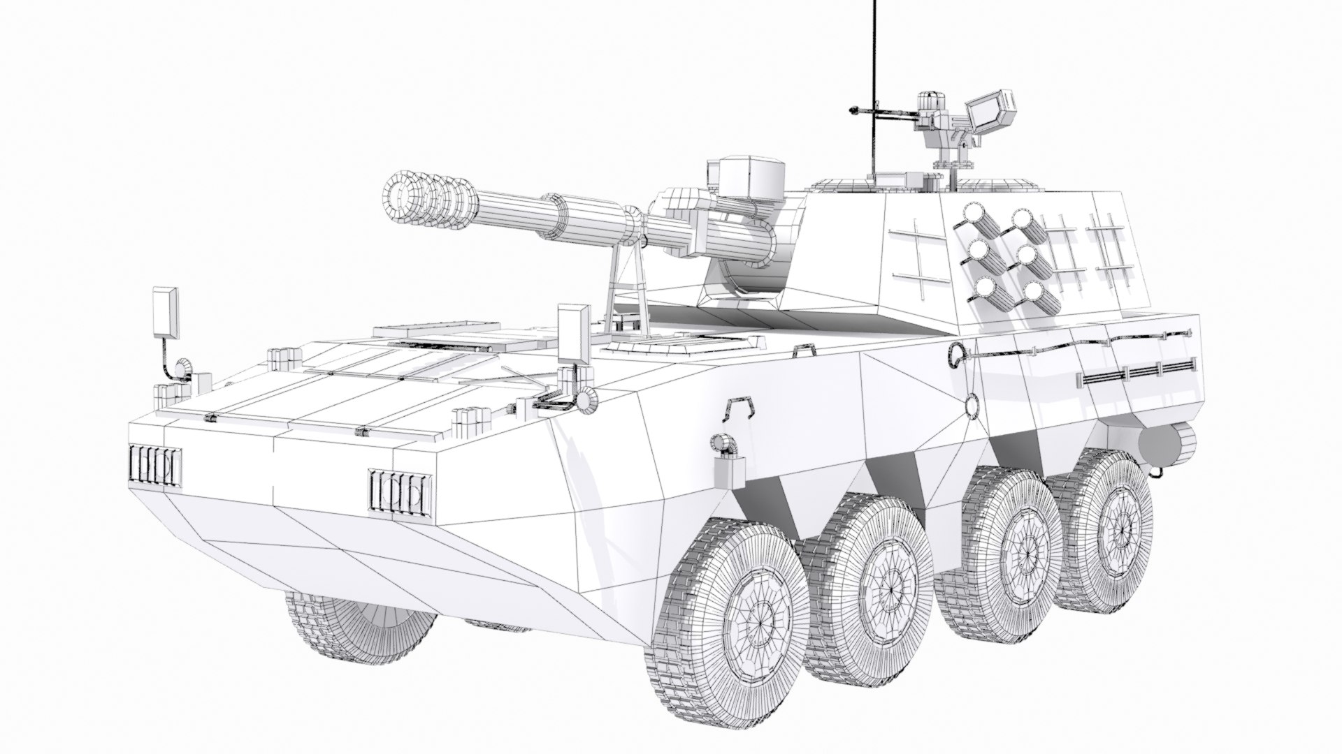 Chinese PLL09 Self Propelled Howitzer 3D - TurboSquid 2207146